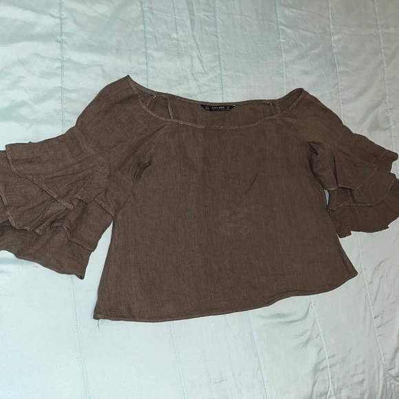Zara | Tops | Zara Basic Collection Blouse | Poshmark